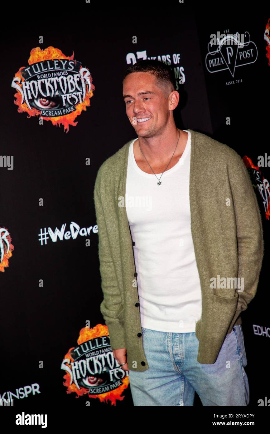 Tulley's Farm Shocktober Fest Press Night 2023 Stock Photo - Alamy