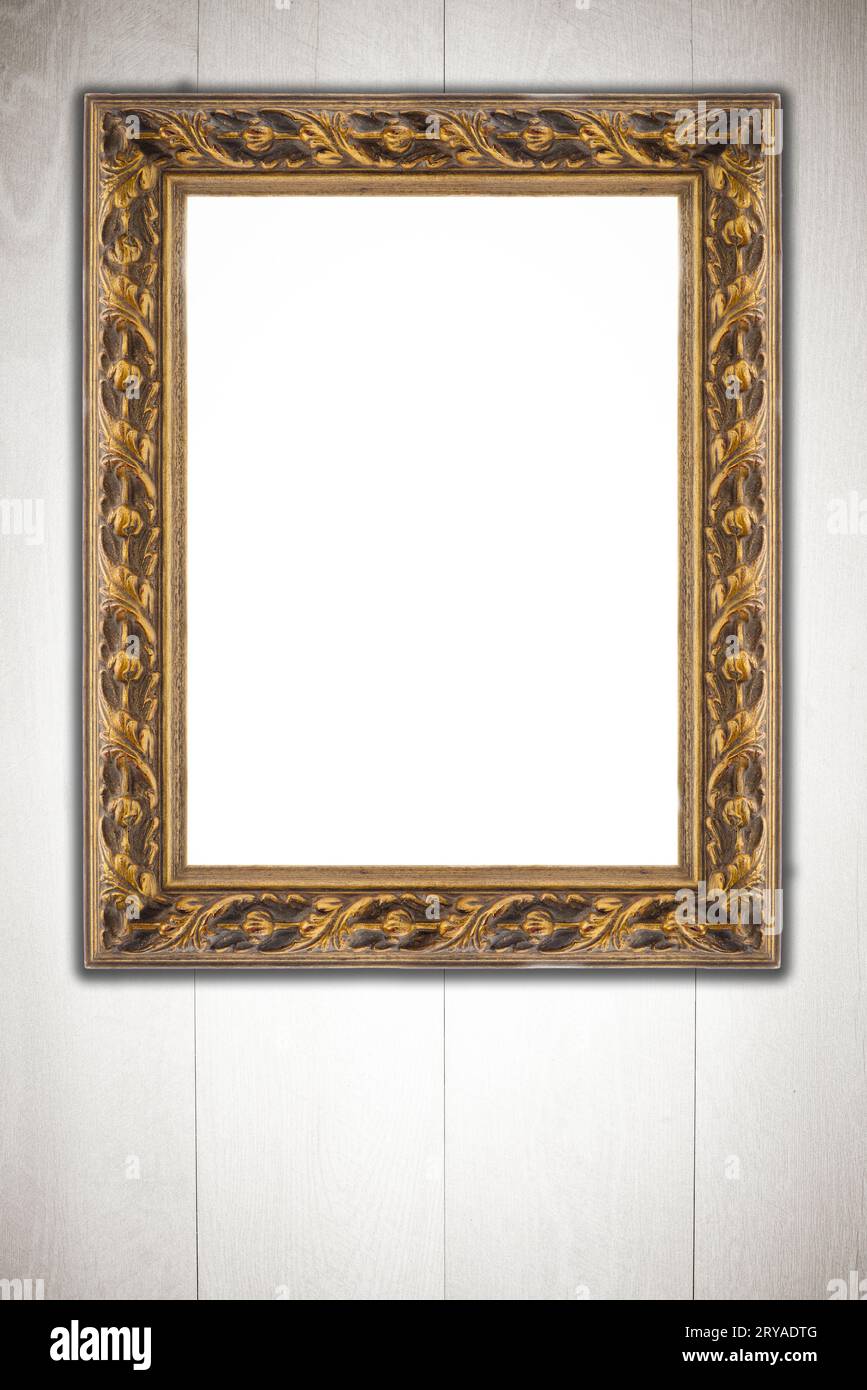 Old picture frame Stock Photo - Alamy