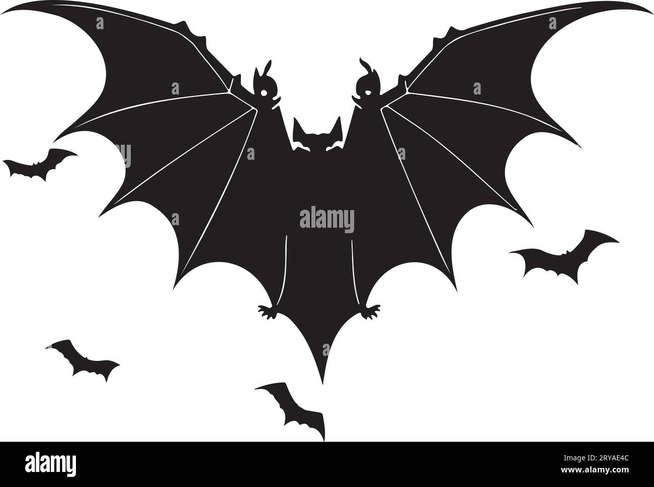 Nocturnal black Stock Vector Images - Alamy