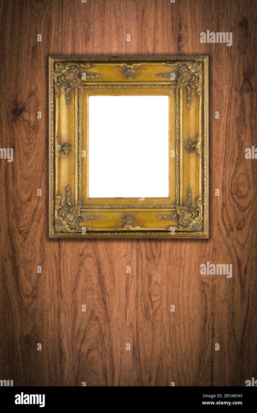 Old picture frame Stock Photo - Alamy