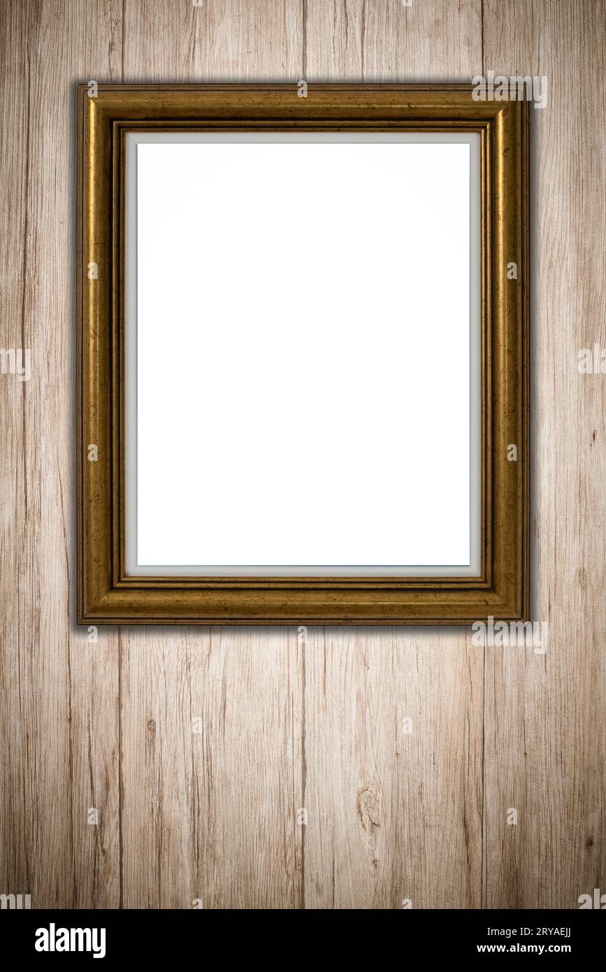 Old picture frame Stock Photo - Alamy