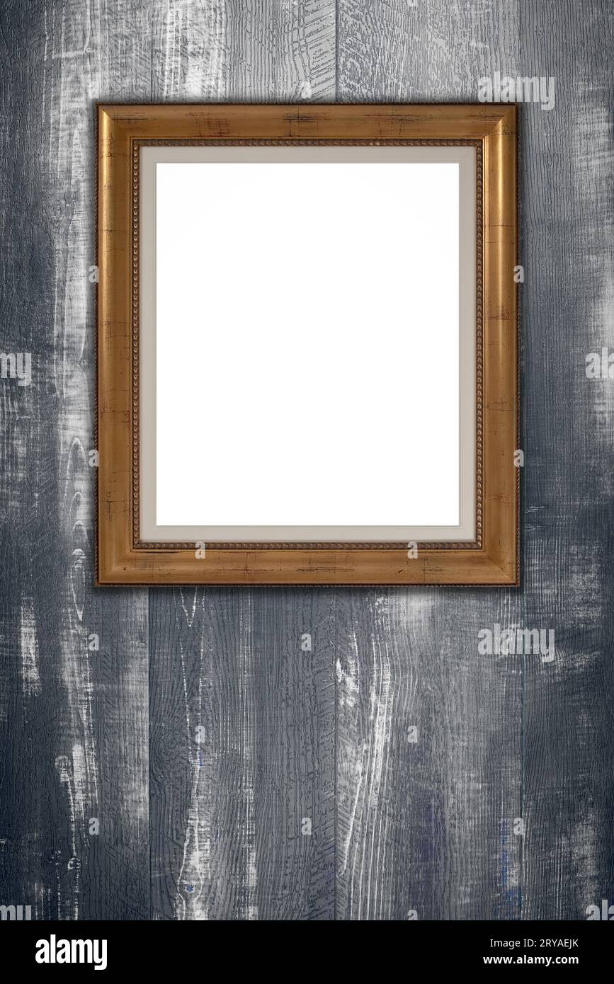 Old picture frame Stock Photo - Alamy