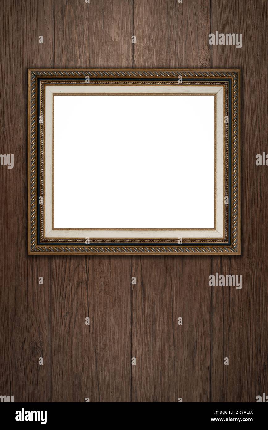 Old picture frame Stock Photo - Alamy