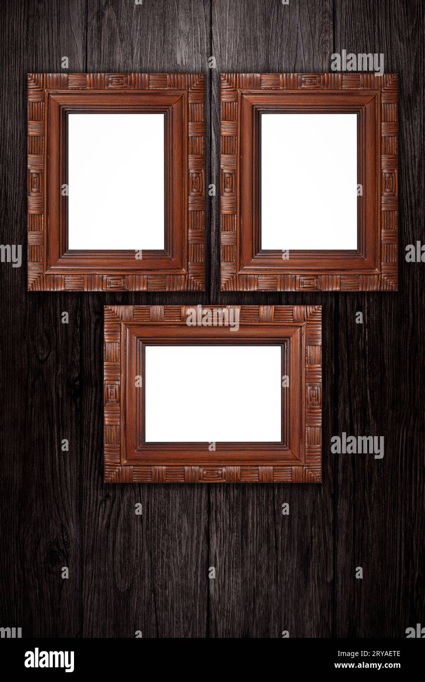 Old picture frame Stock Photo - Alamy