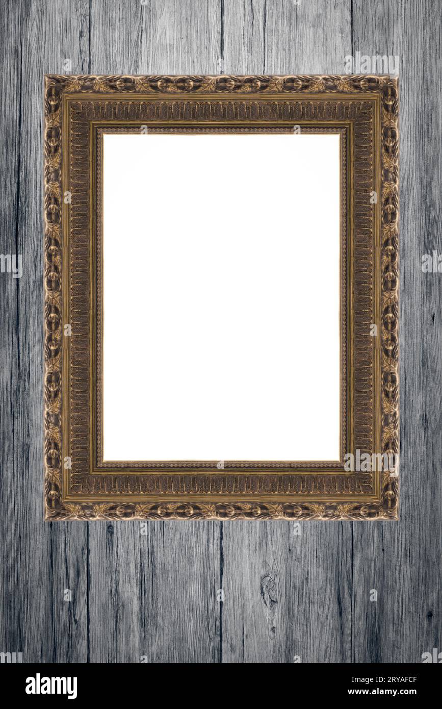 Old picture frame Stock Photo - Alamy