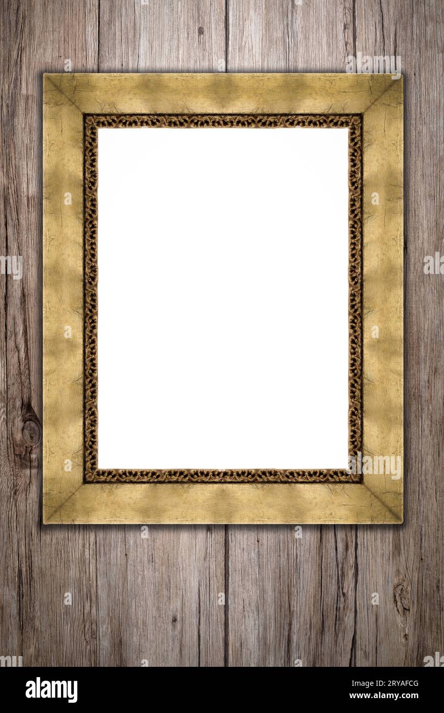 Old picture frame Stock Photo - Alamy