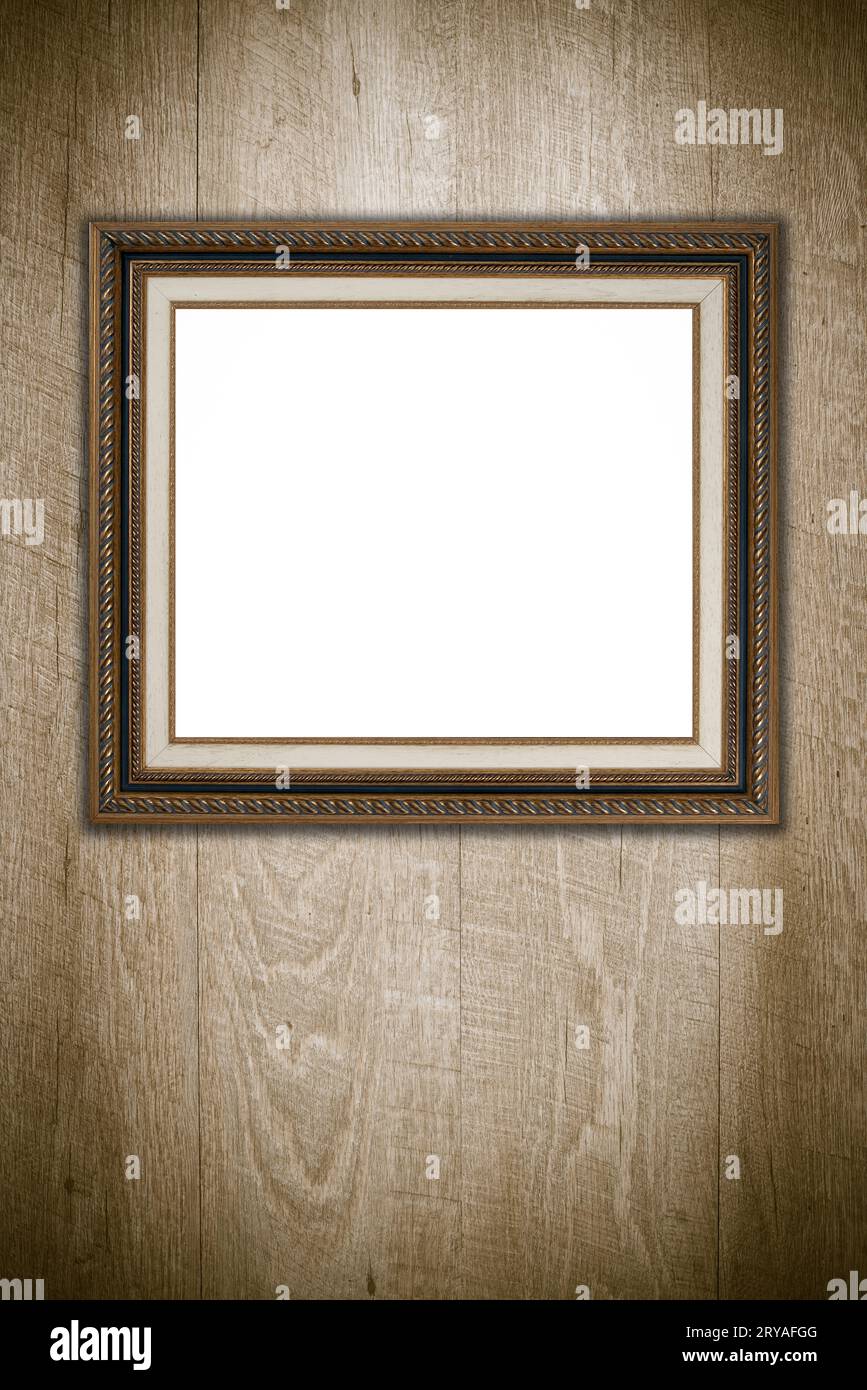 Old picture frame Stock Photo - Alamy