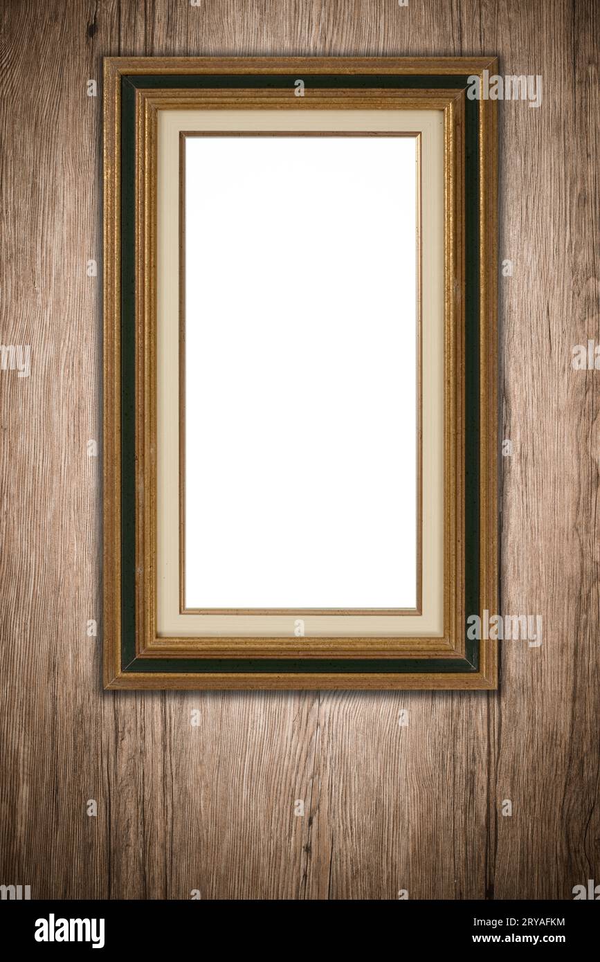Old picture frame Stock Photo - Alamy
