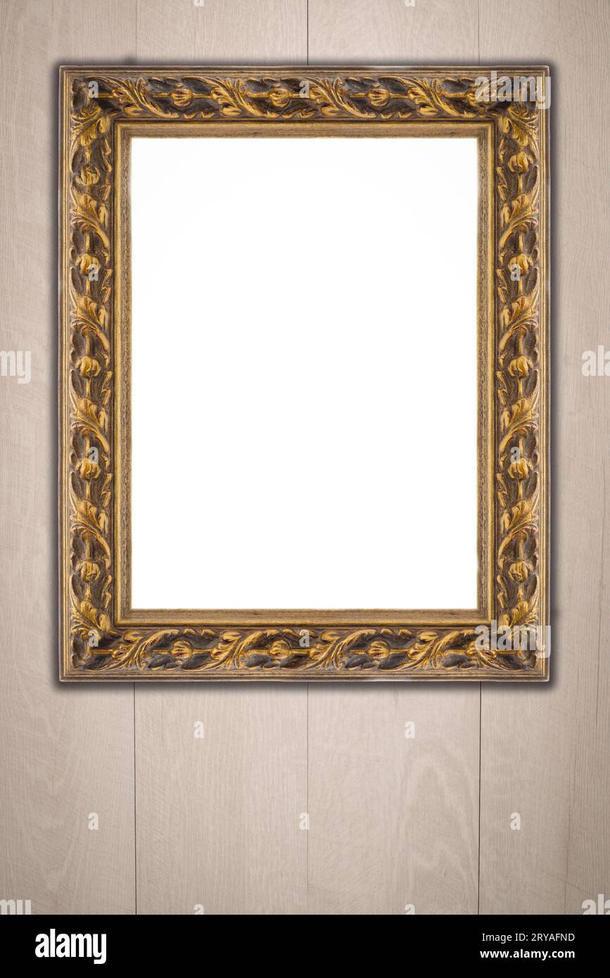 Old picture frame Stock Photo - Alamy