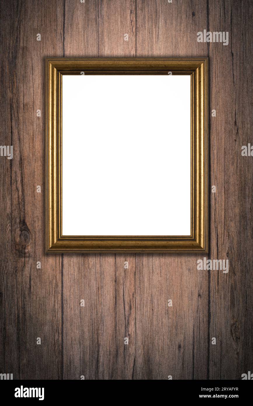 Old picture frame Stock Photo - Alamy