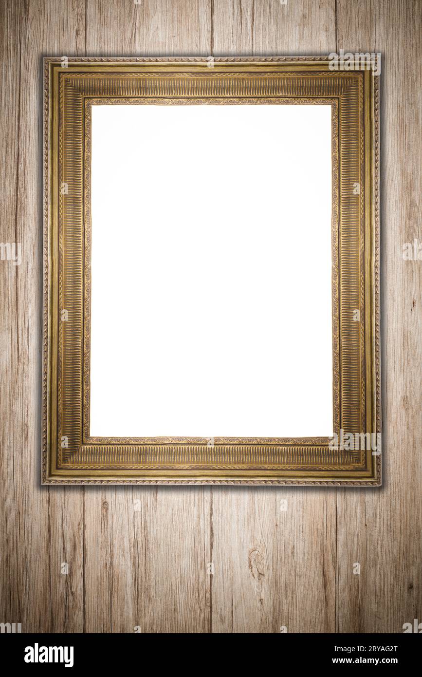 Old picture frame Stock Photo - Alamy