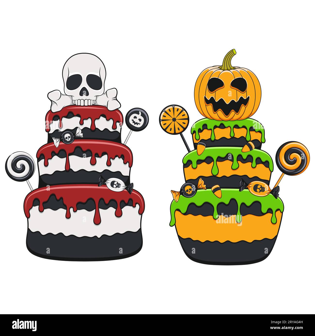 Halloween Cake Clipart