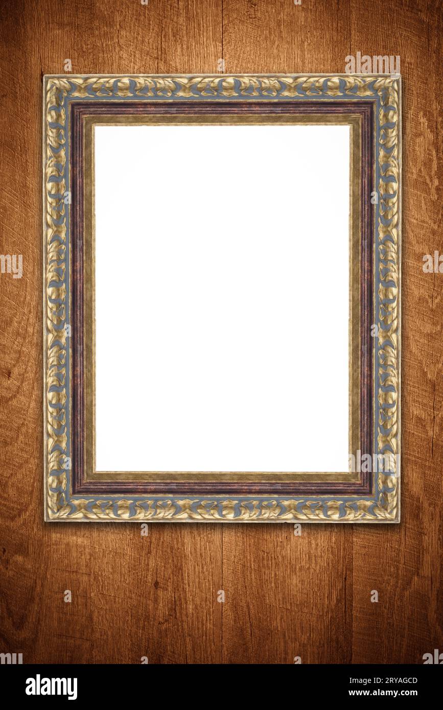 Old picture frame Stock Photo - Alamy