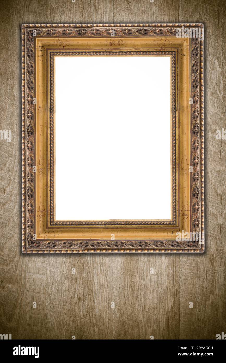 Old picture frame Stock Photo - Alamy