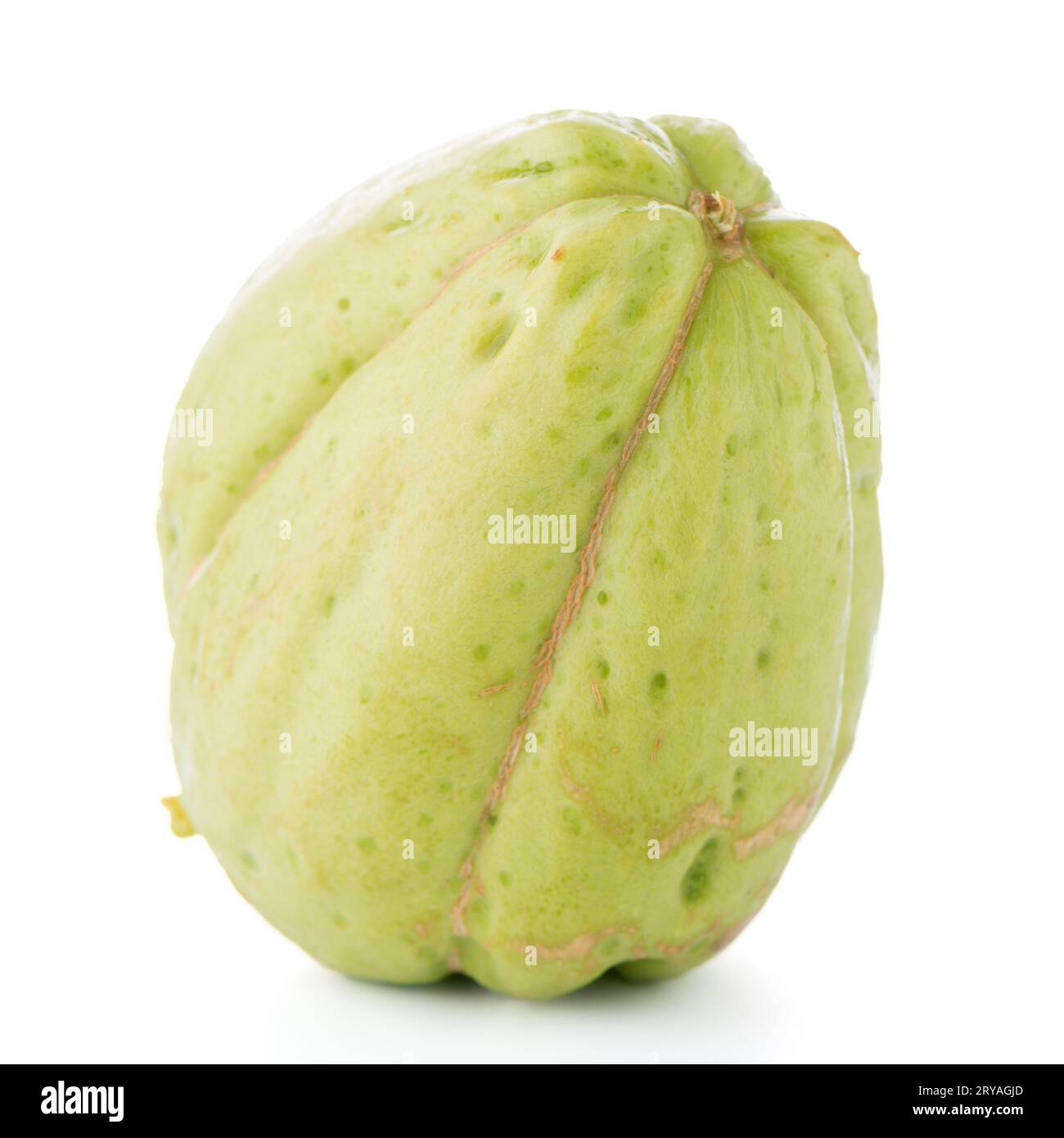 Chayote vegetable Cut Out Stock Images & Pictures - Alamy