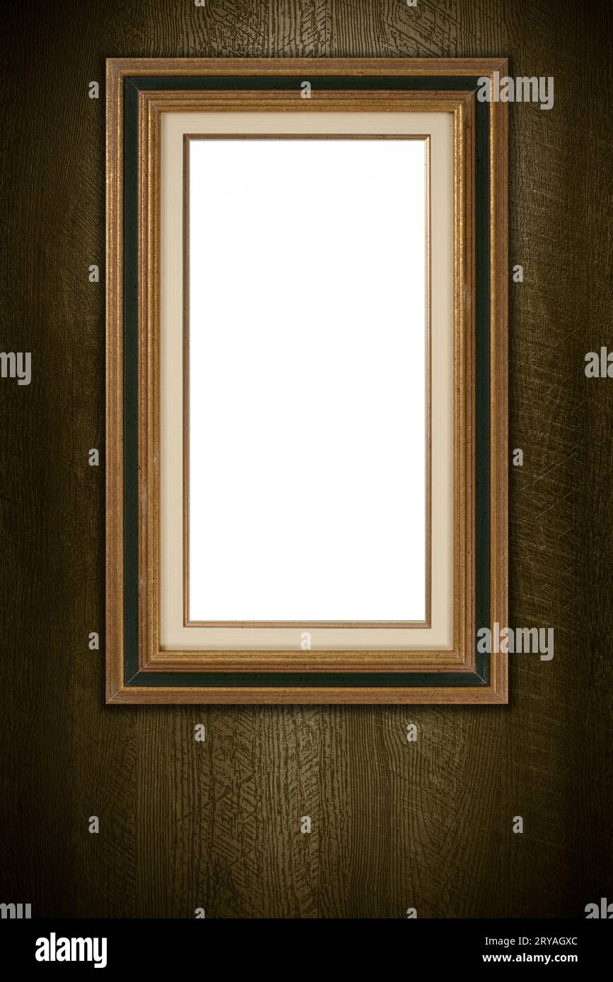 Old picture frame Stock Photo - Alamy