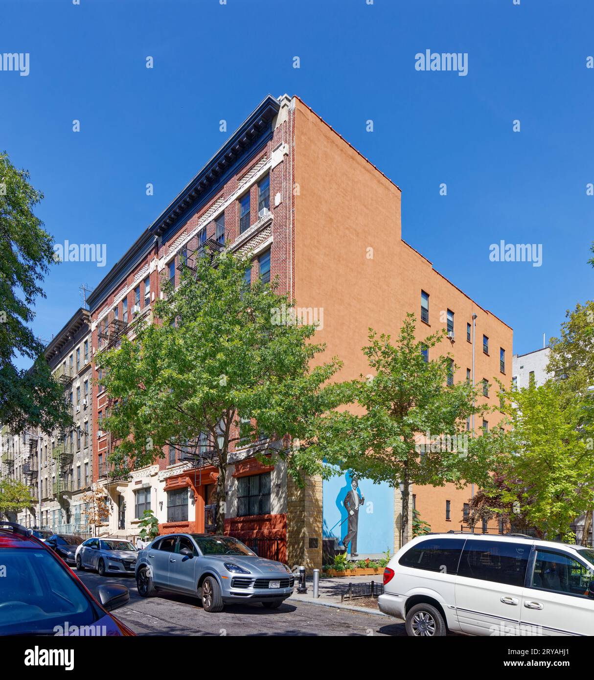 271 and 273 West 150th Street, Harlem, are five-story red brick apartment buildings designed by ...