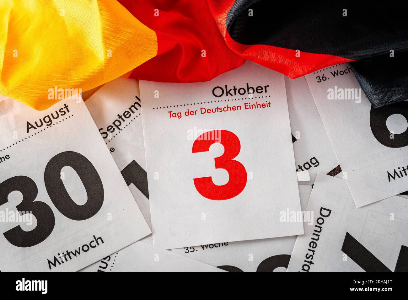 Augsburg, Bavaria, Germany. 30th Sep, 2023. Iconic German Unity Day ...