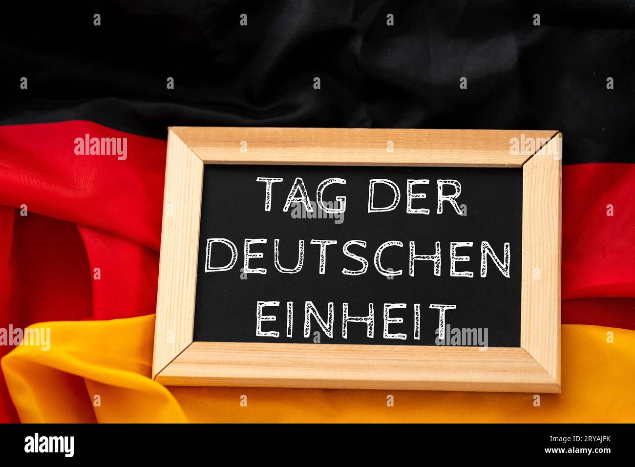 Augsburg, Bavaria, Germany. 30th Sep, 2023. German Unity Day symbolic ...