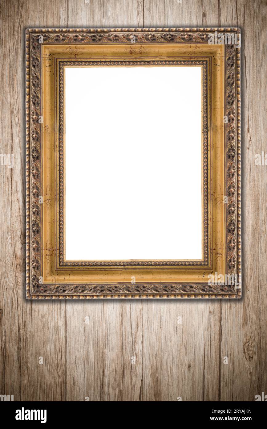 Old picture frame Stock Photo - Alamy