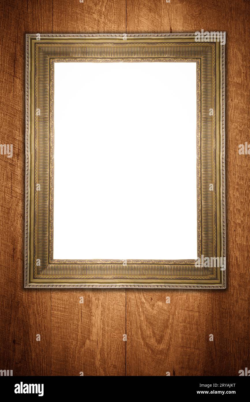 Old picture frame Stock Photo - Alamy
