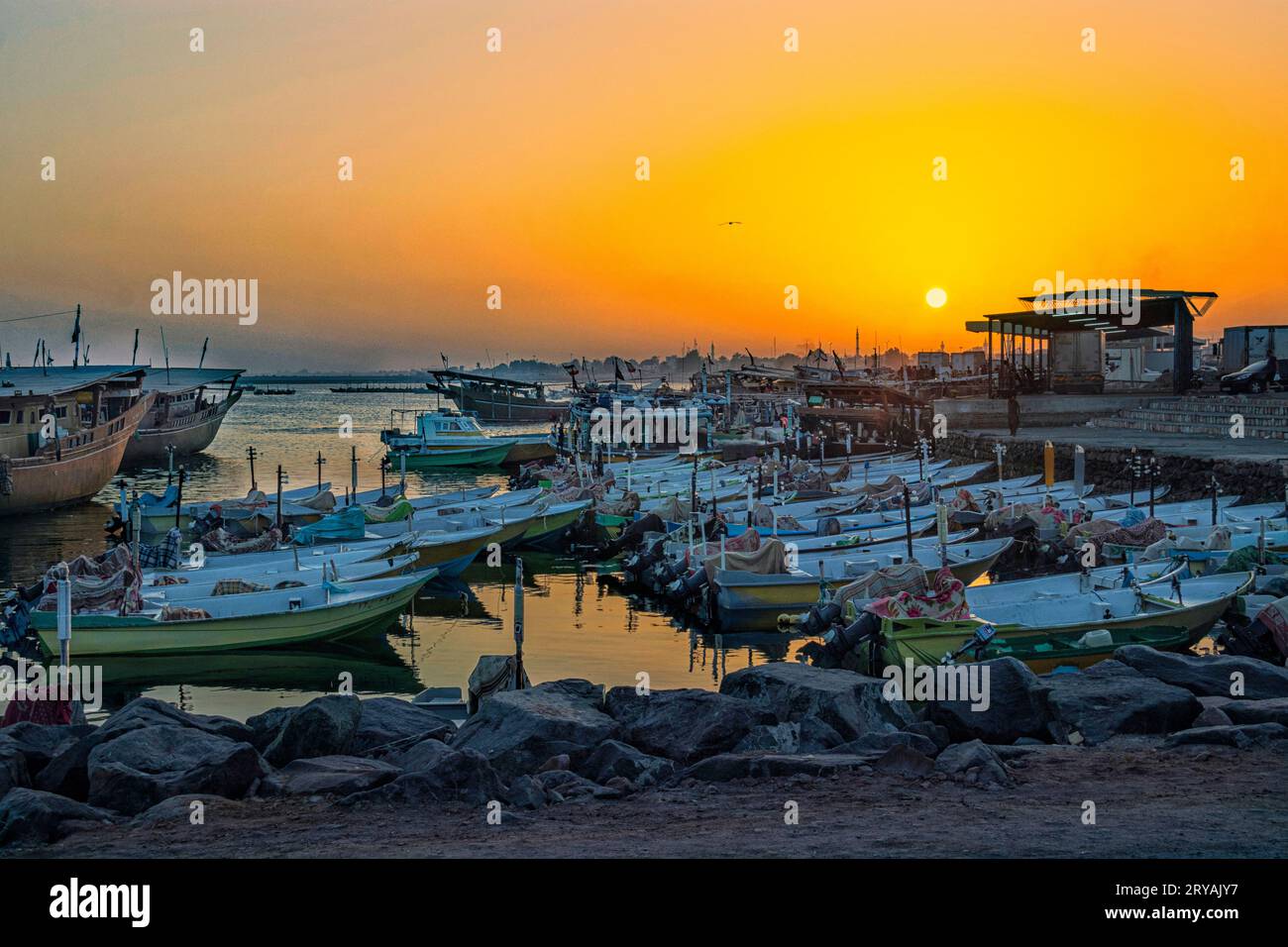 kong island ispart of iran that is one of old ports of iran Stock Photo ...