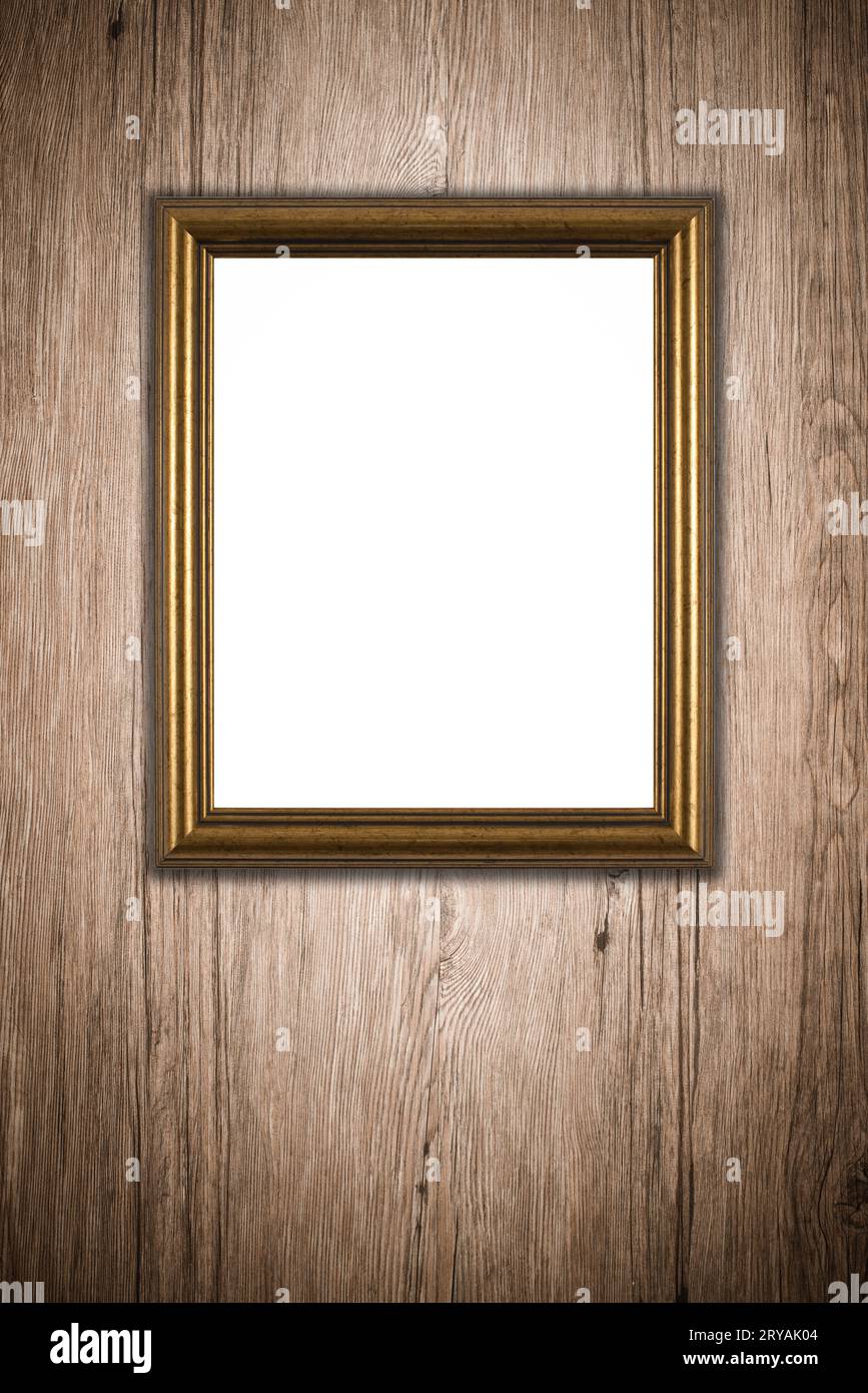 Old picture frame Stock Photo - Alamy