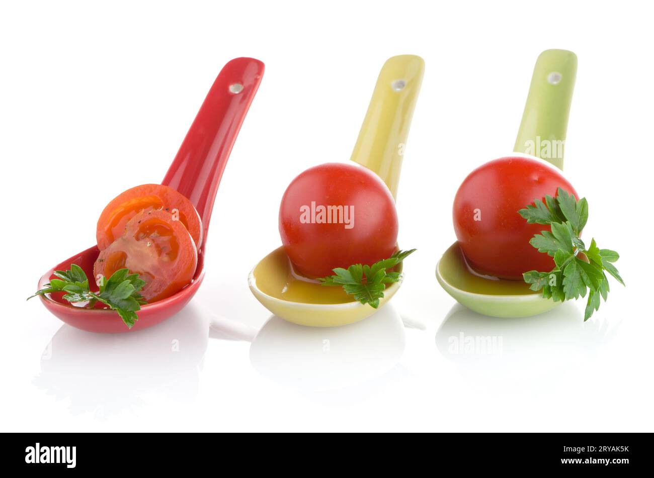 Close up light appetizer Cut Out Stock Images & Pictures - Alamy