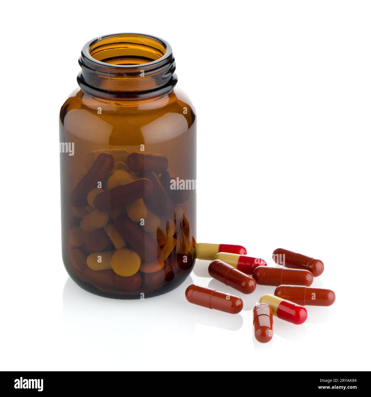 Medical pills pill box blister Cut Out Stock Images & Pictures - Alamy