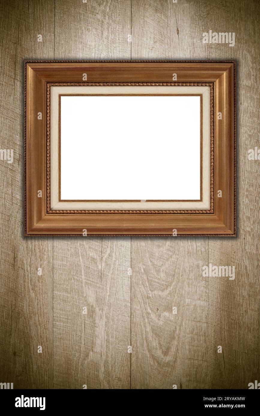Old picture frame Stock Photo - Alamy