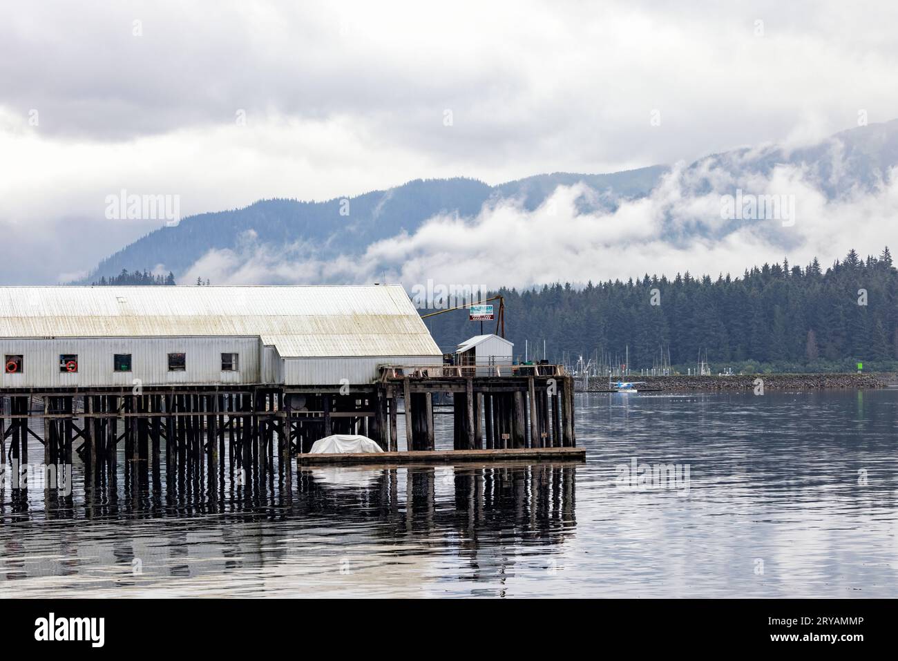 Alaskan village island hi-res stock photography and images - Alamy