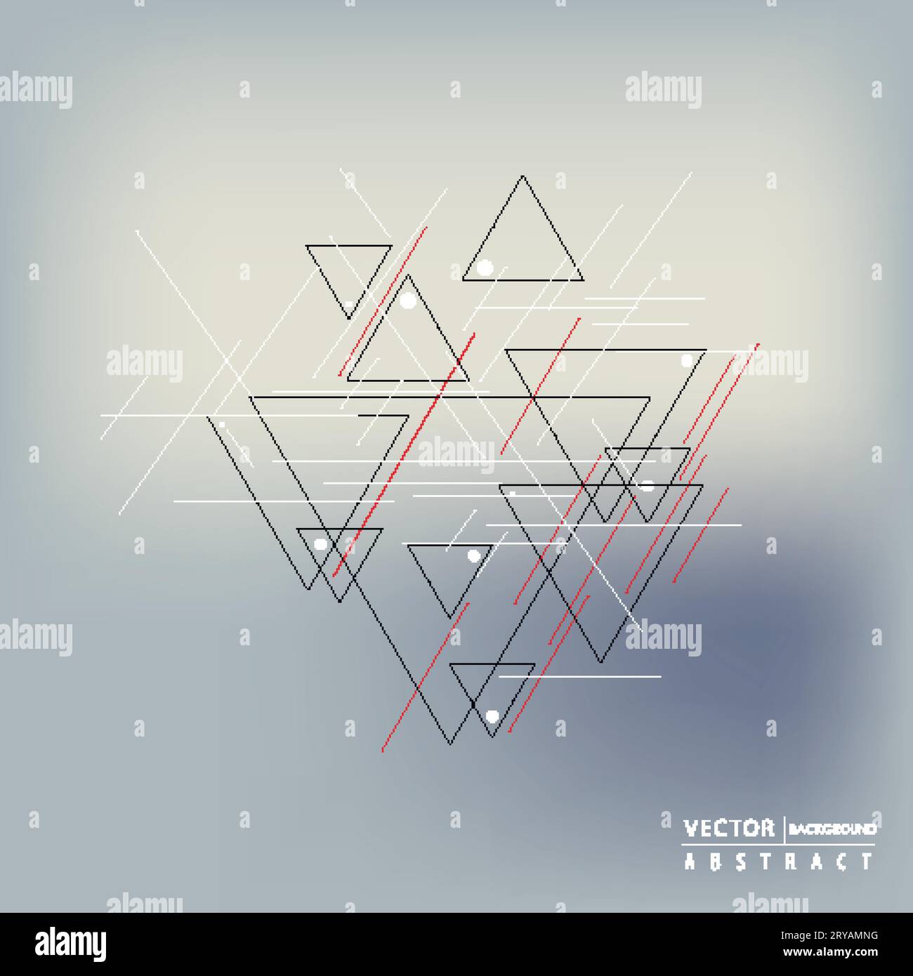 Abstract geometry lines pattern. Vector technology element line. Minimalist design shapes ...