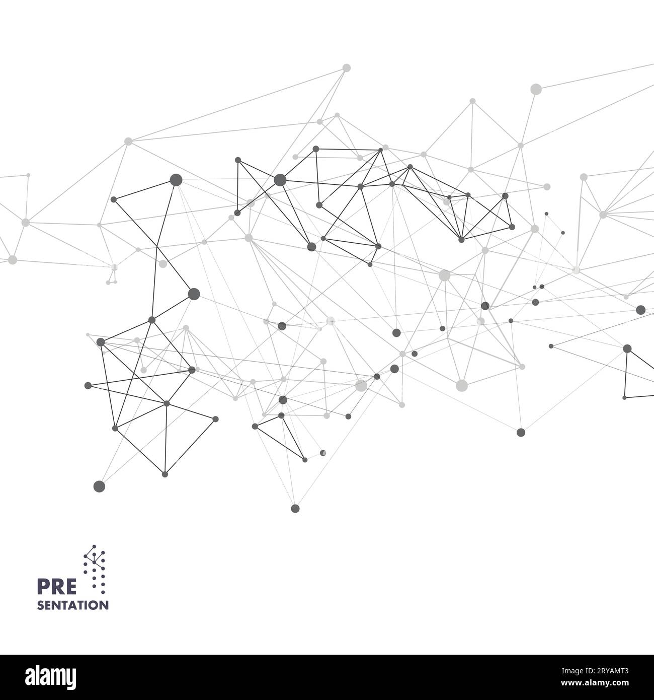 Molecule patterns Cut Out Stock Images & Pictures - Alamy