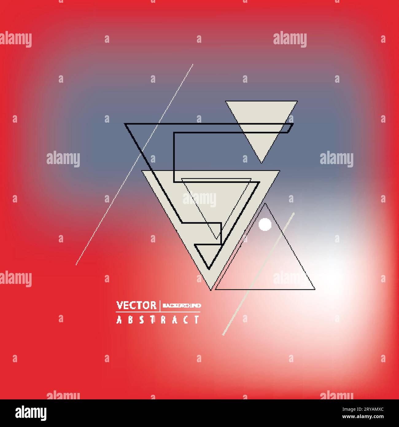 Abstract geometry lines pattern. Vector technology element line. Minimalist design shapes ...