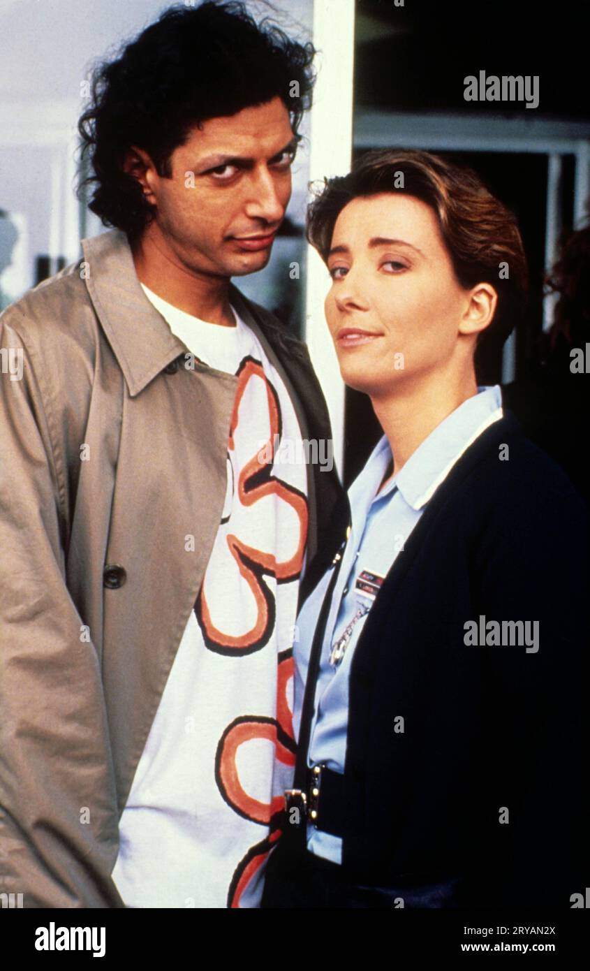 EMMA THOMPSON and JEFF GOLDBLUM in THE TALL GUY (1989), directed by MEL ...
