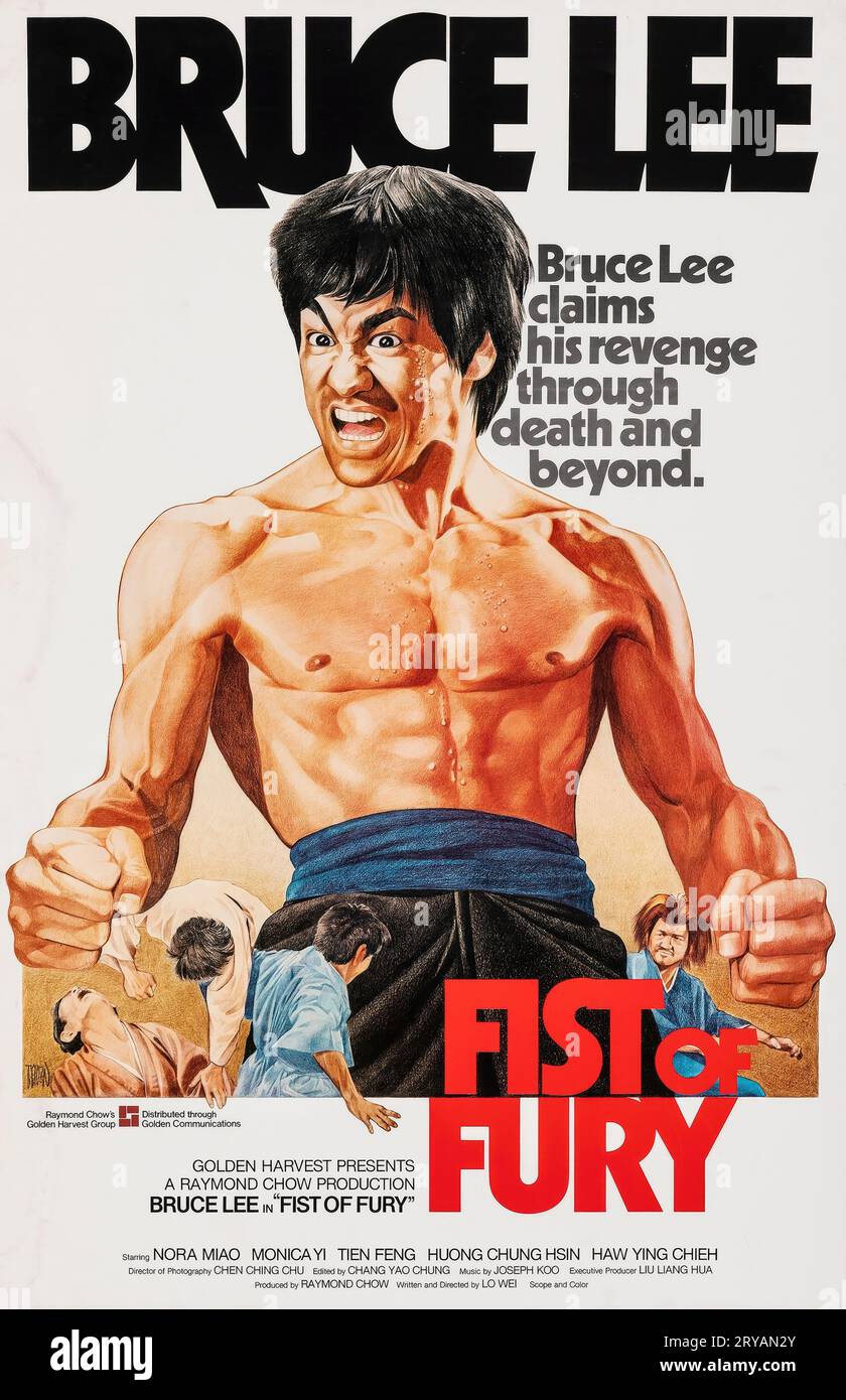 BRUCE LEE in THE CHINESE CONNECTION (1972) -Original title: JING WU MEN ...