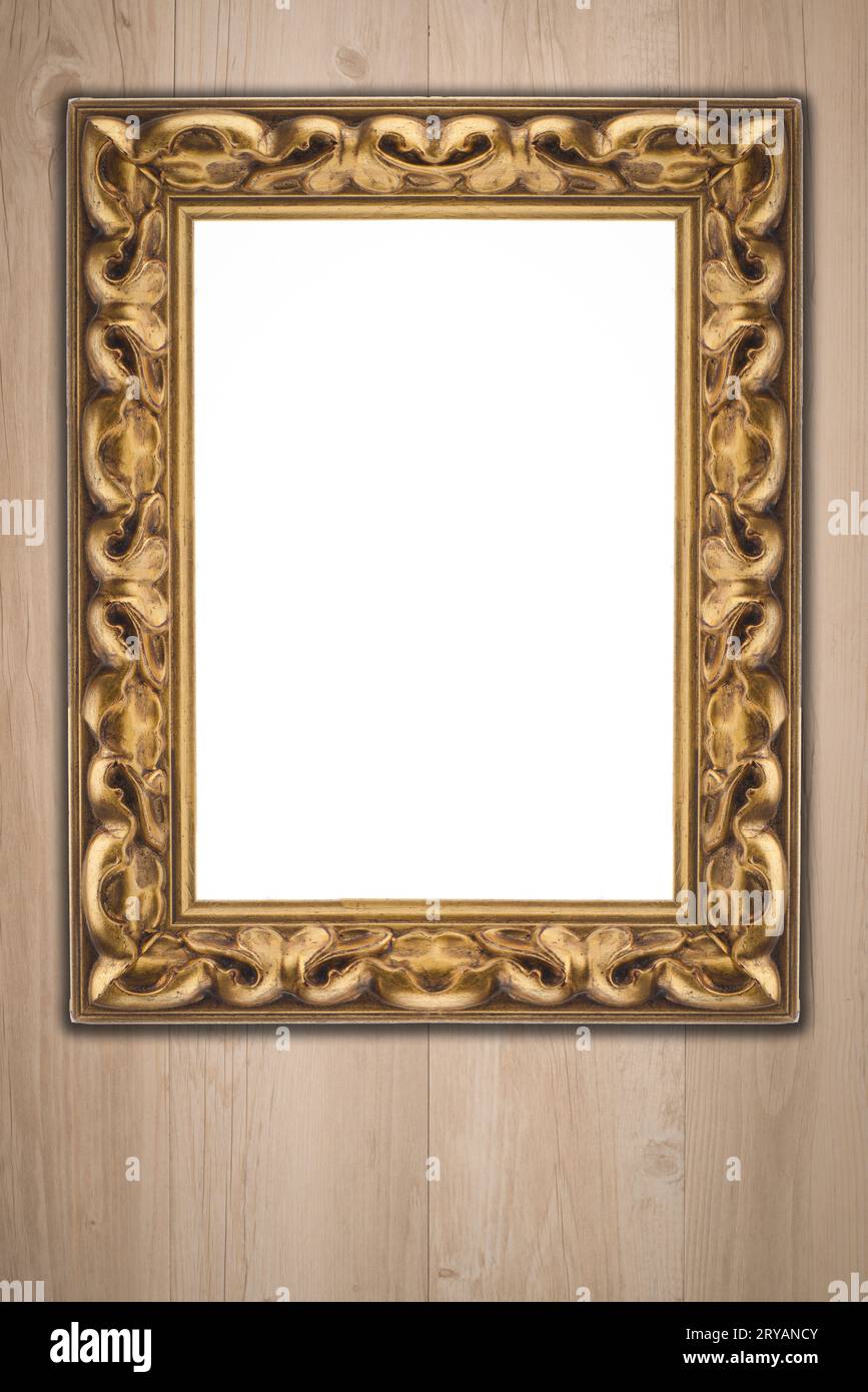 Old picture frame Stock Photo - Alamy