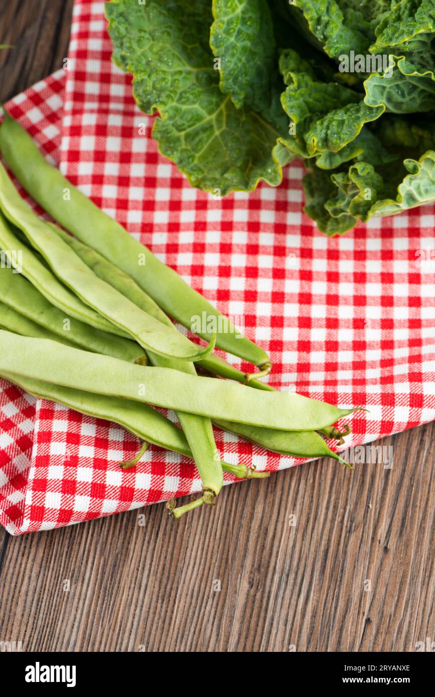 Green beans fresh healthy hi-res stock photography and images - Alamy