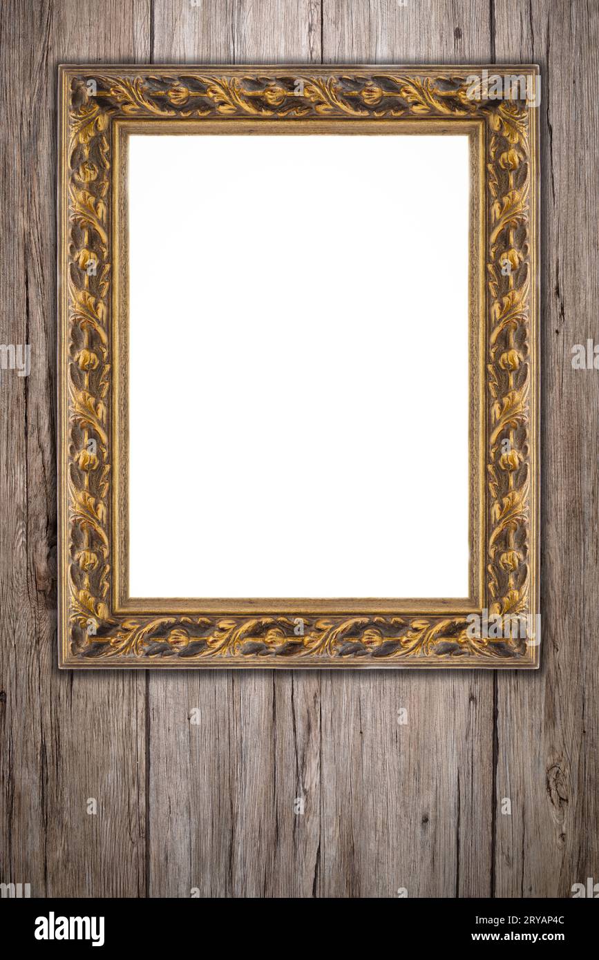 Old picture frame Stock Photo - Alamy