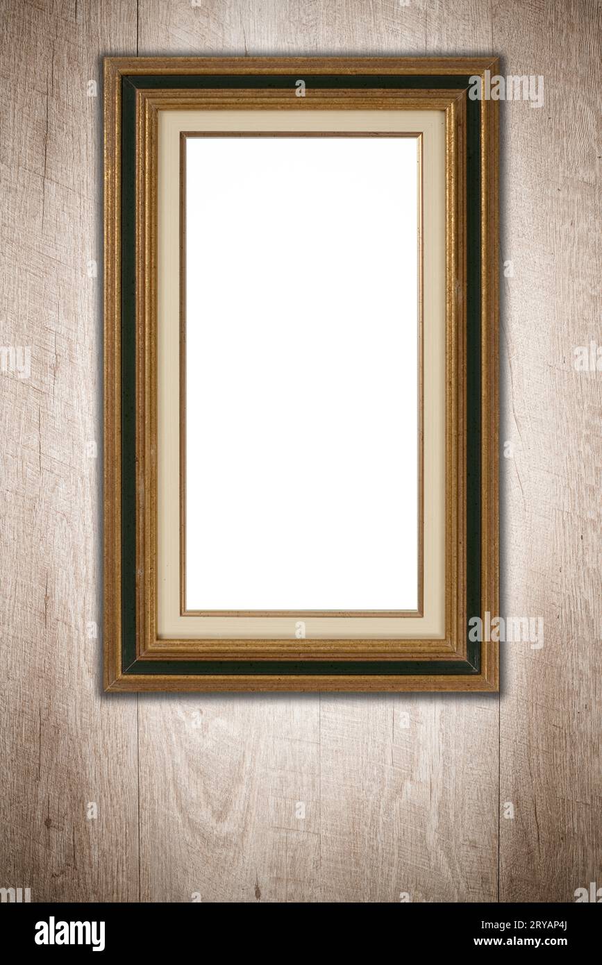 Old picture frame Stock Photo - Alamy