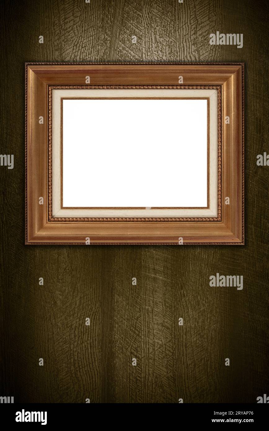 Old picture frame Stock Photo - Alamy