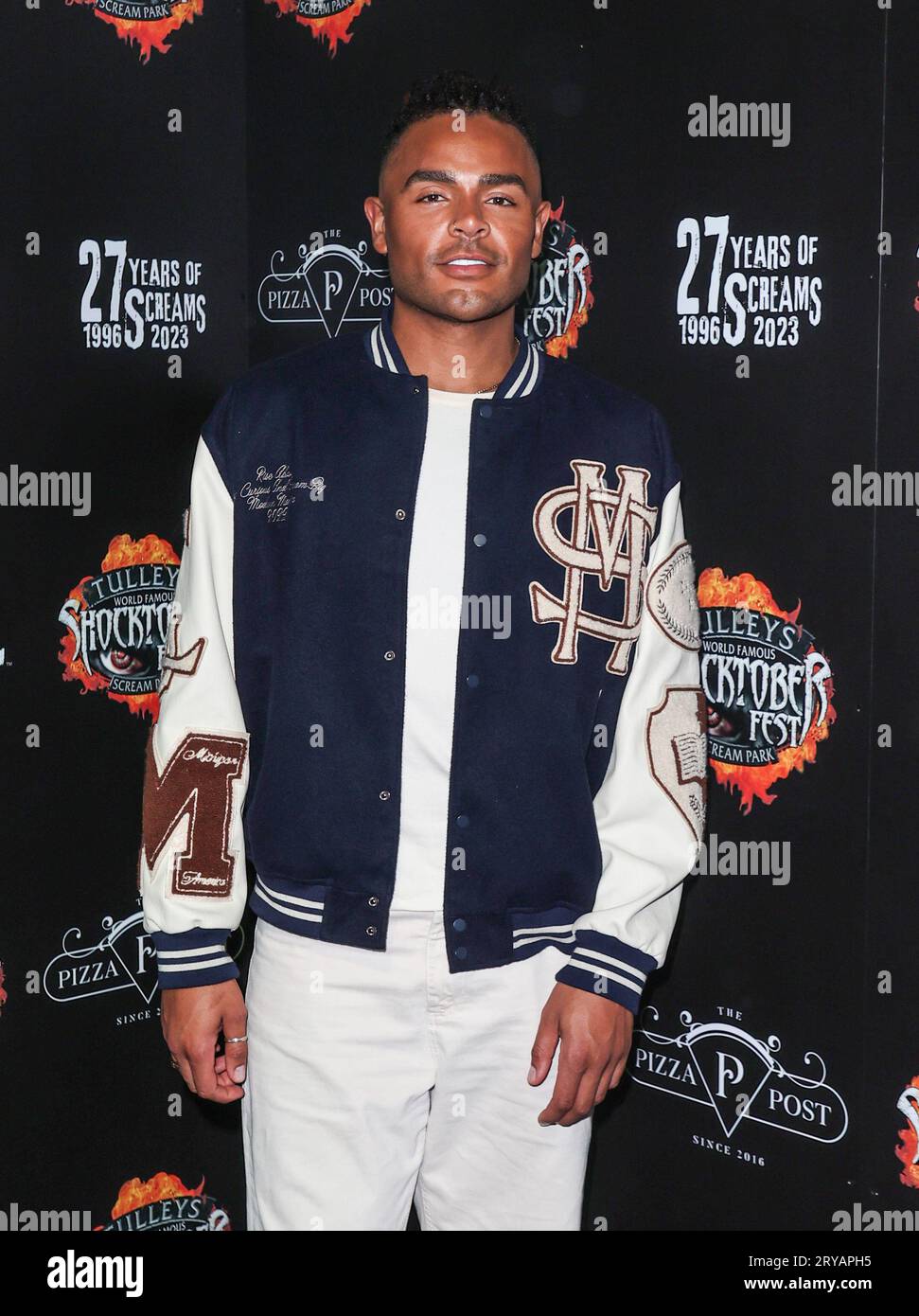 Nathan Henry seen attending the opening night of Tulley's Shocktober ...