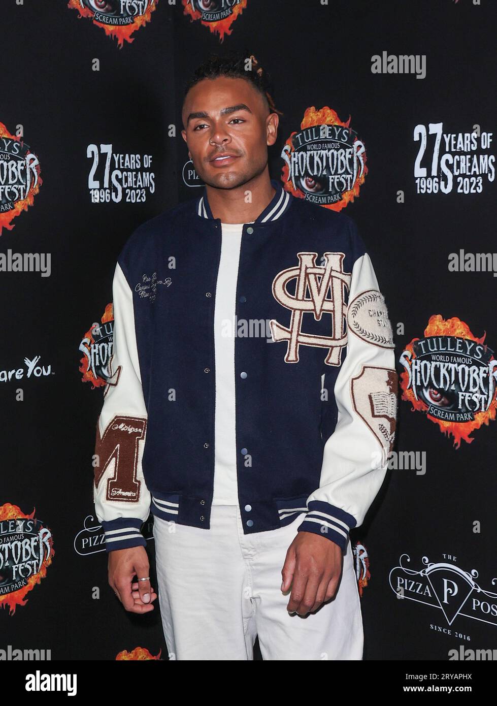 Nathan Henry seen attending the opening night of Tulley's Shocktober ...