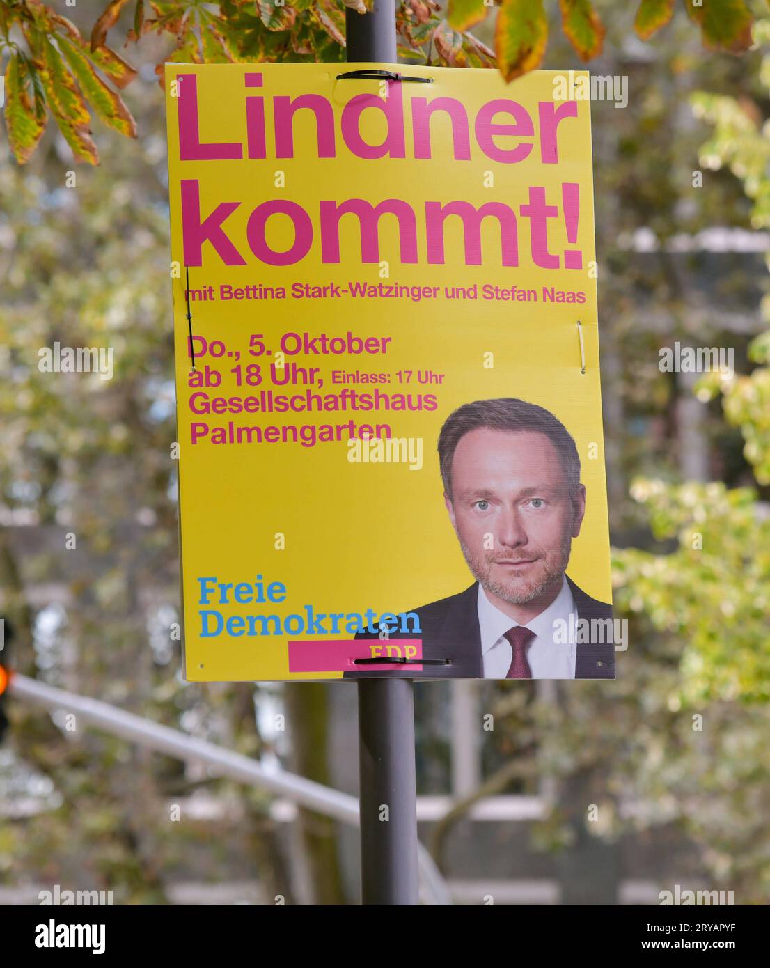 Christian lindner poster hi-res stock photography and images - Alamy