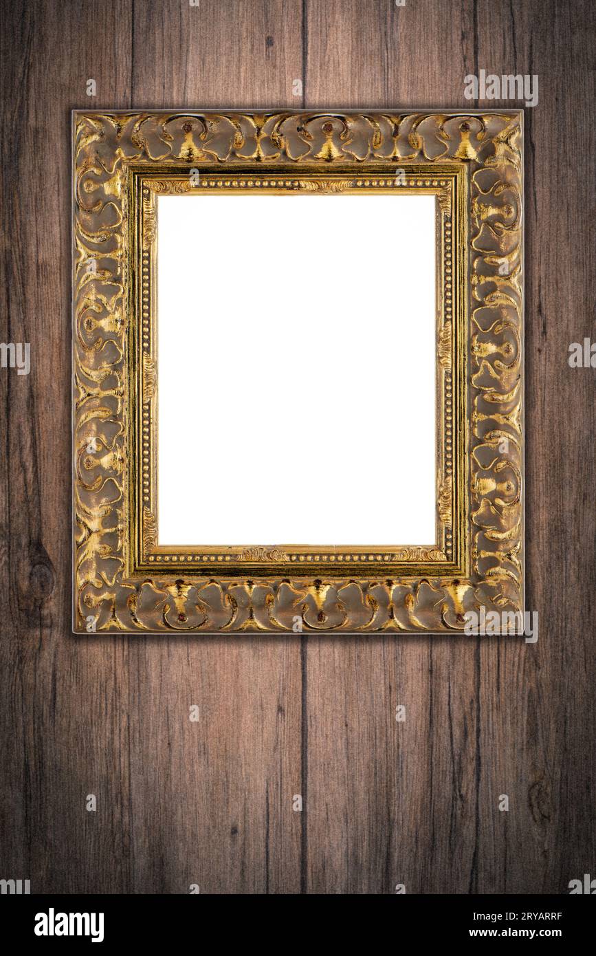 Old picture frame Stock Photo - Alamy
