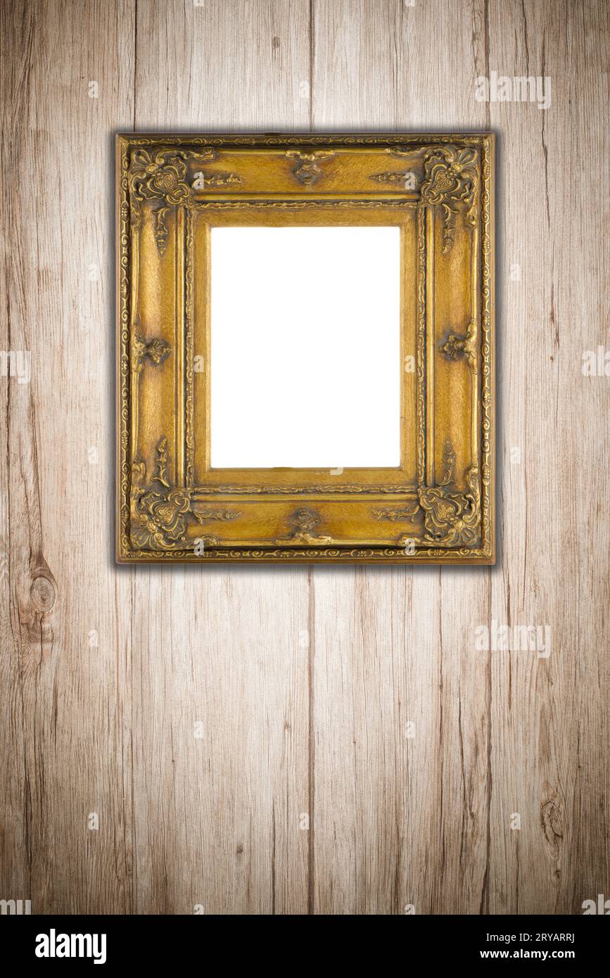 Old picture frame Stock Photo - Alamy