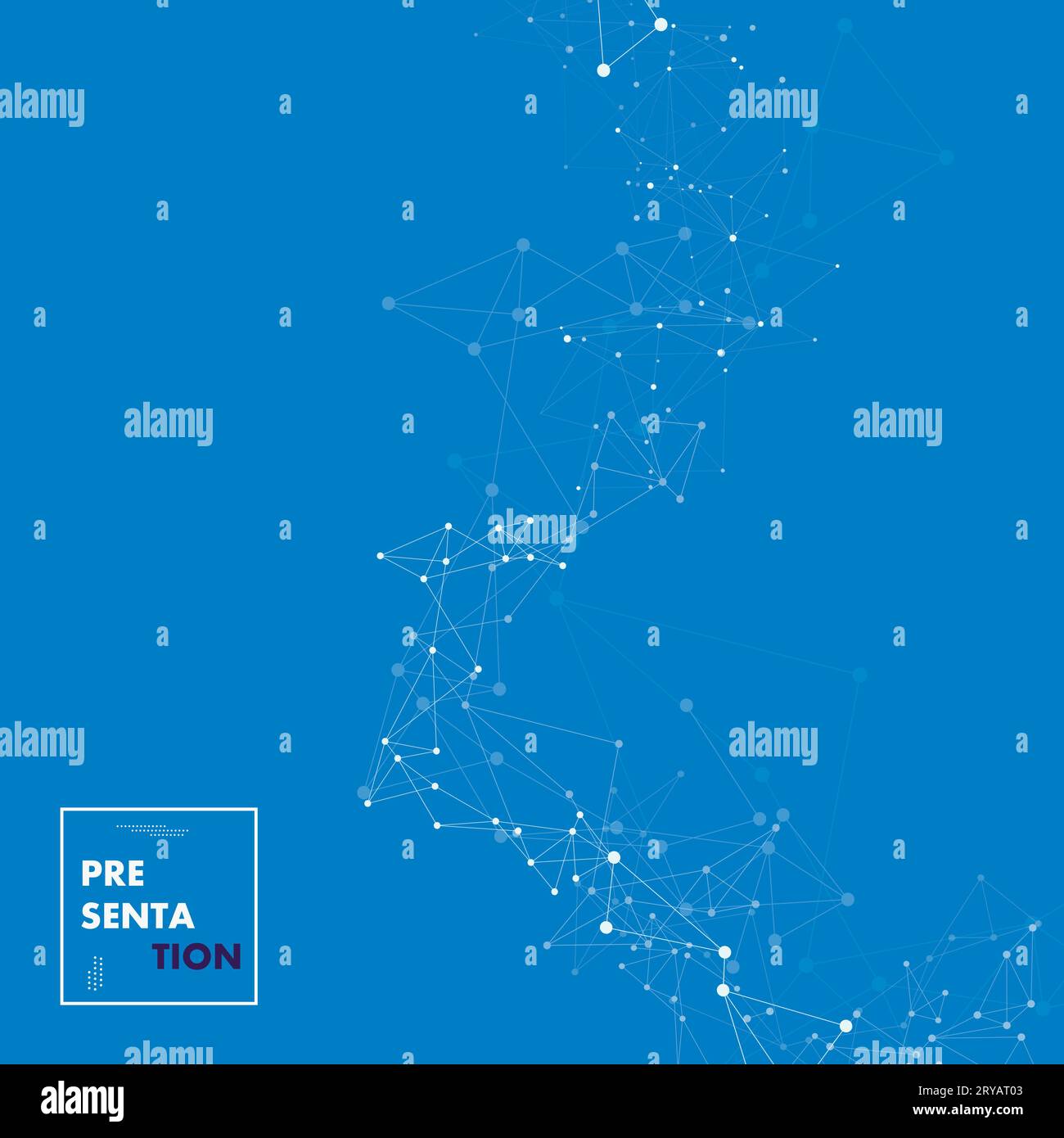 Vector connect line and dot. Abstract digital technology. Science and medical health design ...