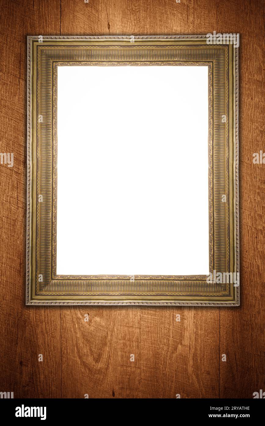 Old picture frame Stock Photo - Alamy