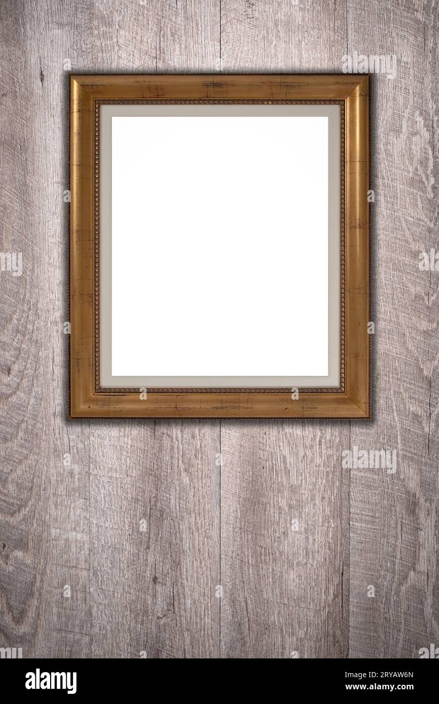 Old picture frame Stock Photo - Alamy