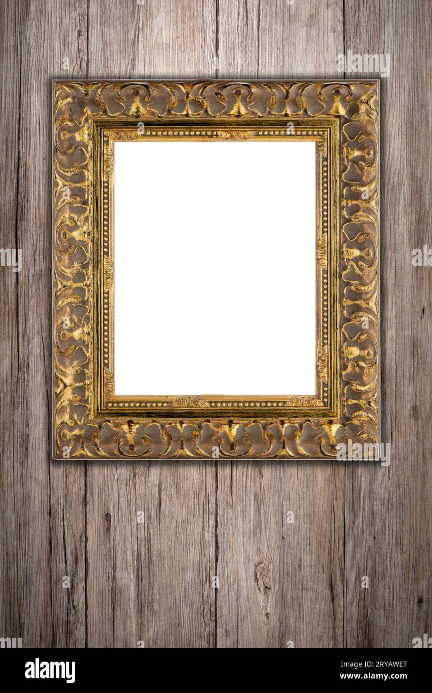 Old picture frame Stock Photo - Alamy